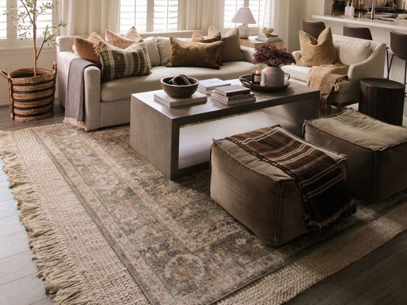 7 Tips For Layering Area Rugs